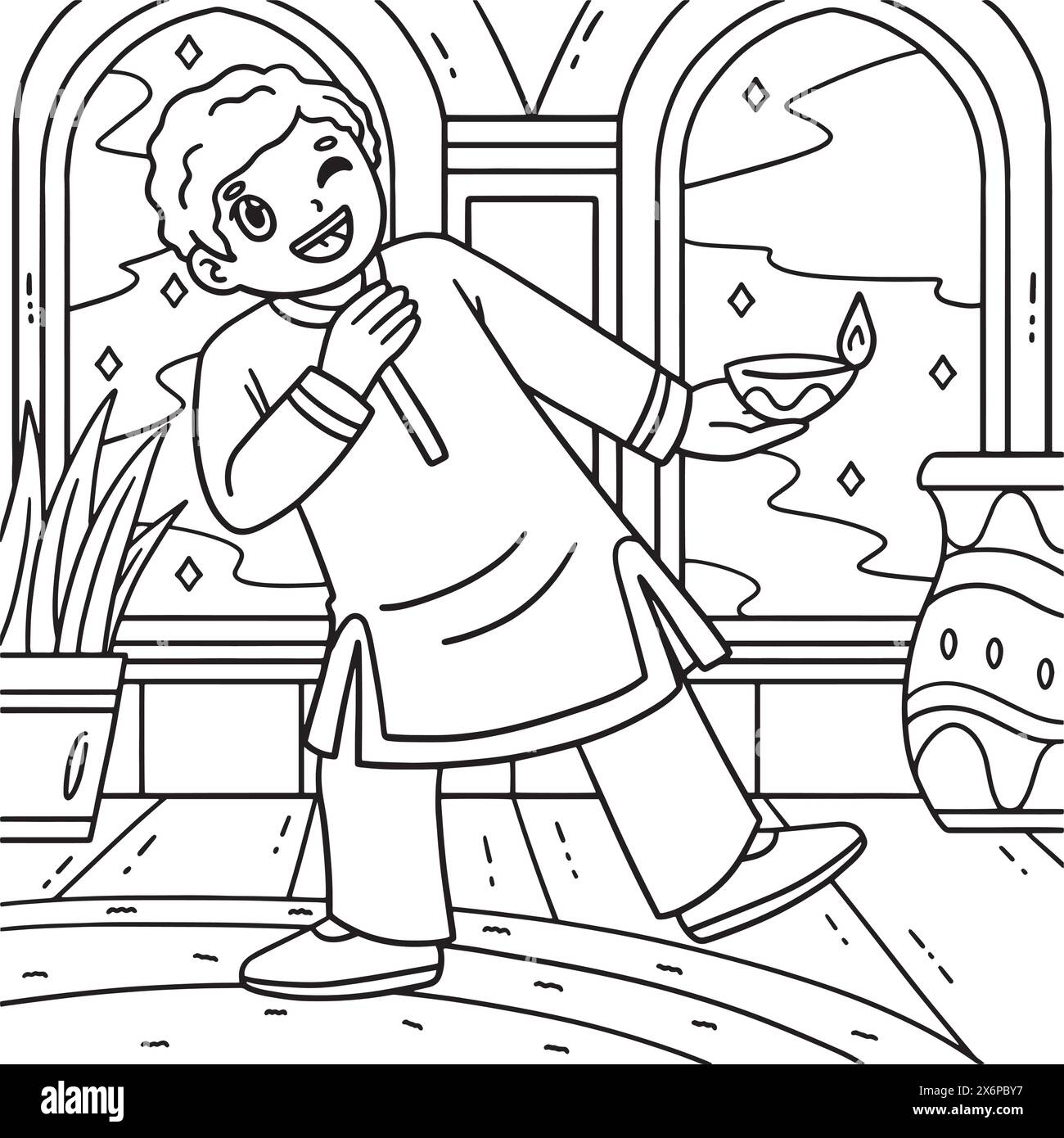 Toddler dancing boy Stock Vector Images - Alamy