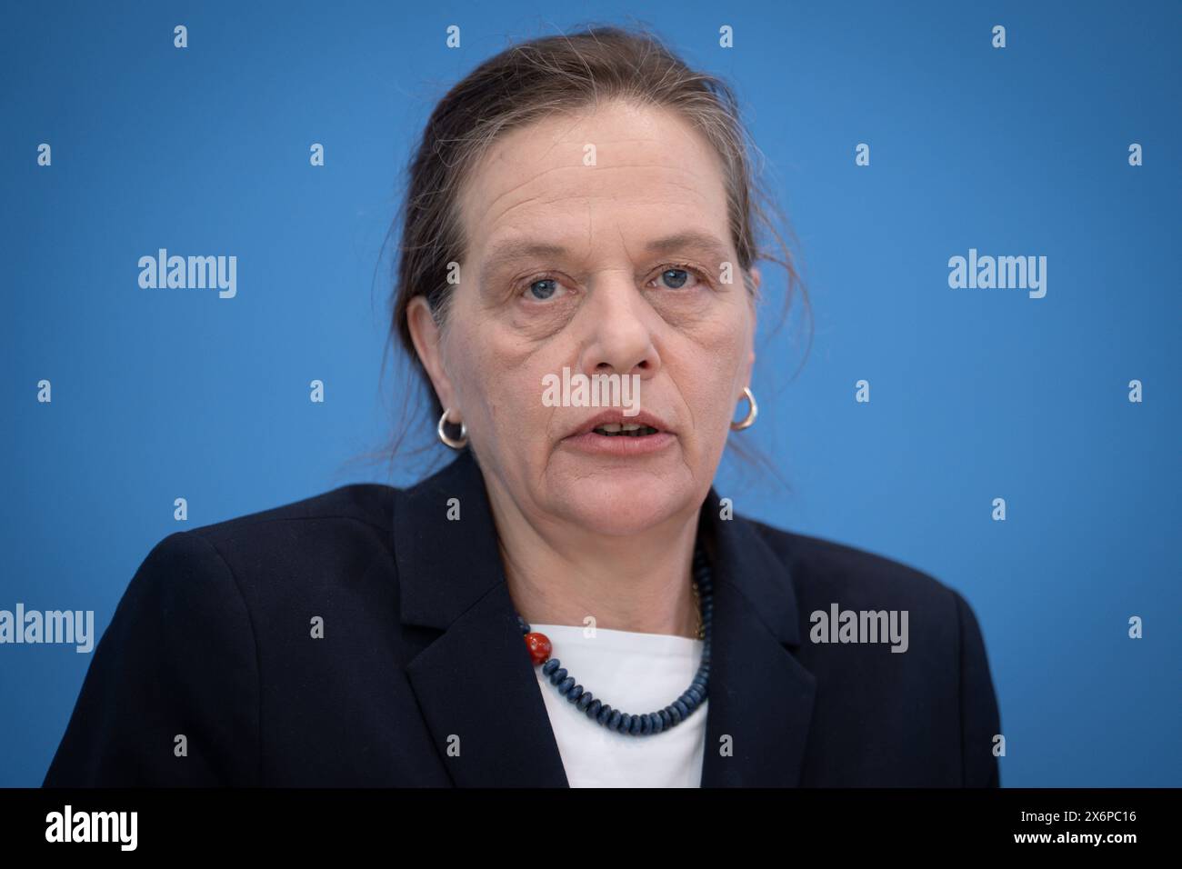 Bundespressekonferenz zur Europawahl 2024 Dr. Ruth Brand, Praesidentin ...