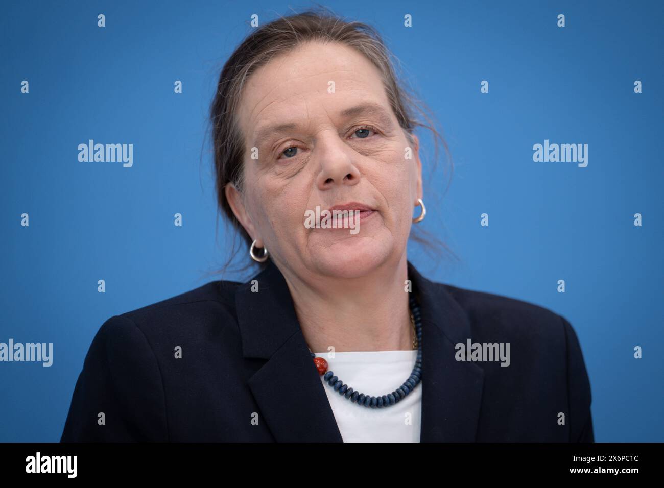 Bundespressekonferenz zur Europawahl 2024 Dr. Ruth Brand, Praesidentin ...