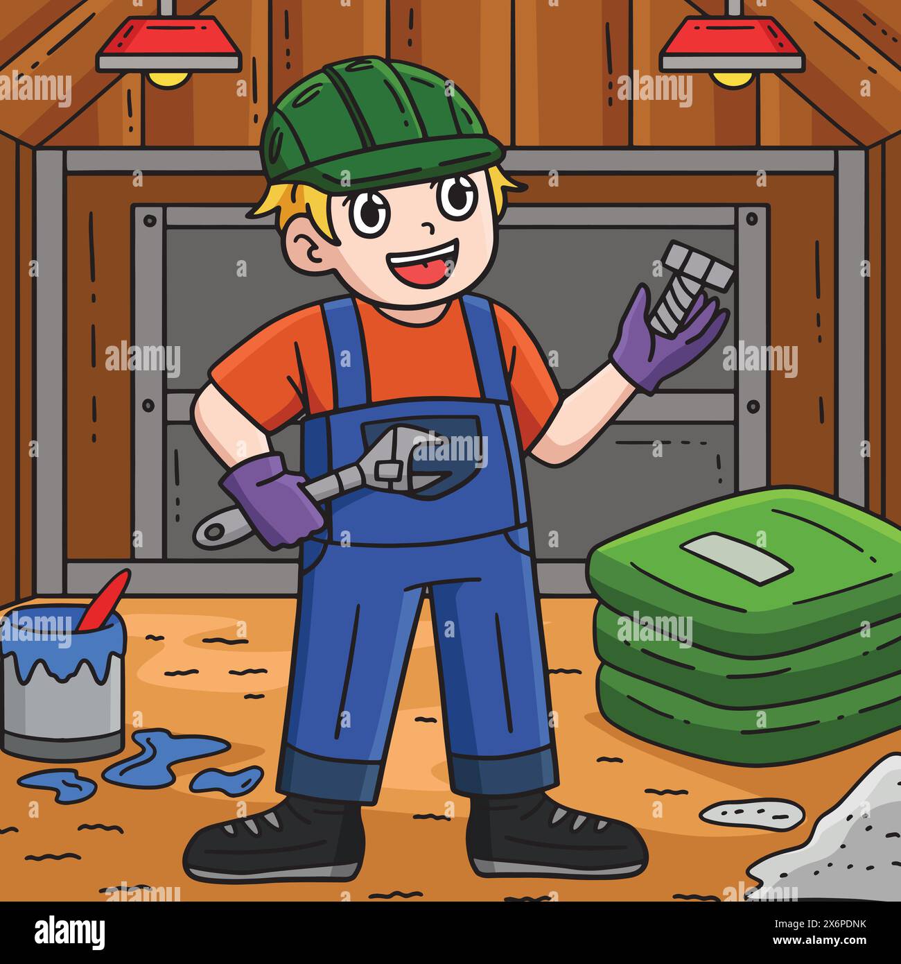 Bolt cartoon hi-res stock photography and images - Alamy