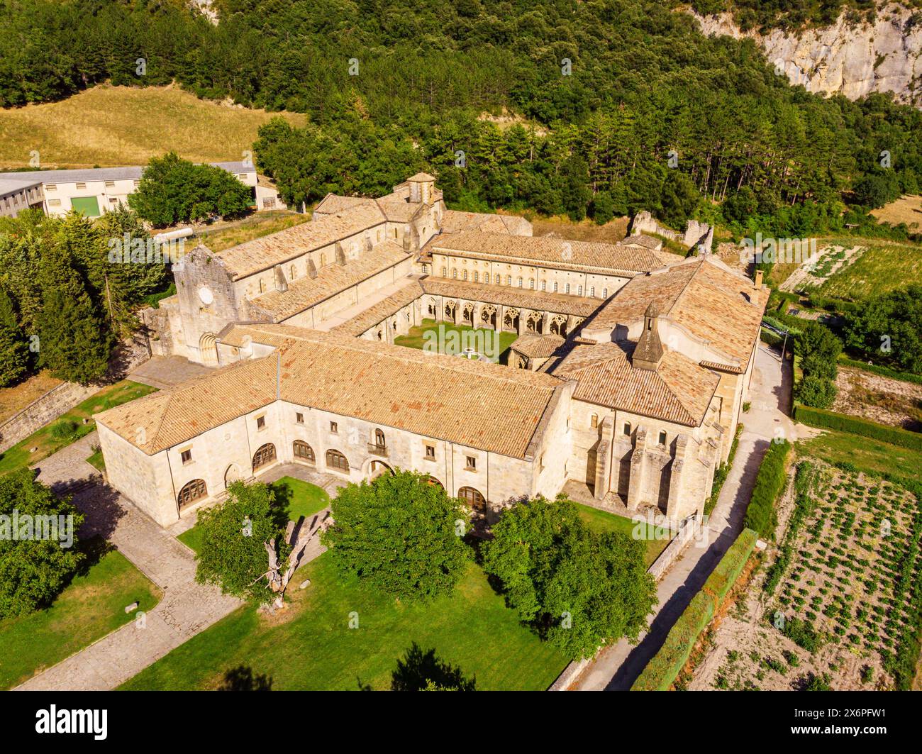Monasteries of spain from the 14th century hi-res stock photography and ...