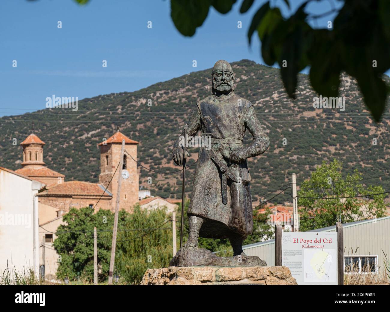 Rodrigo Díaz de Vivar, el Cid Campeador, obra de Luis Moreno Cutando ...