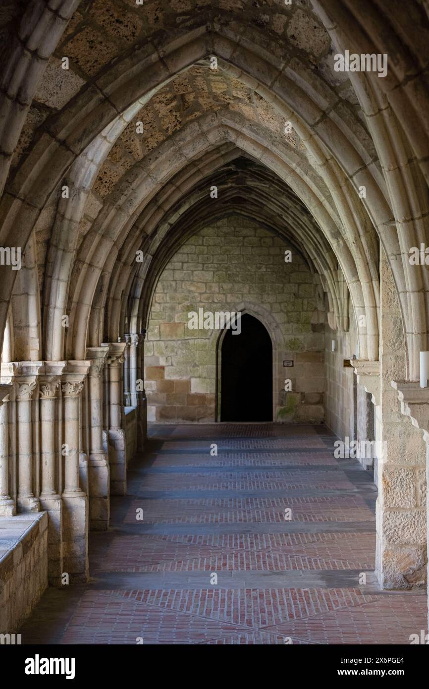 Monastery of Santa María la Real de Iranzu, cloister, 12th - 14th ...
