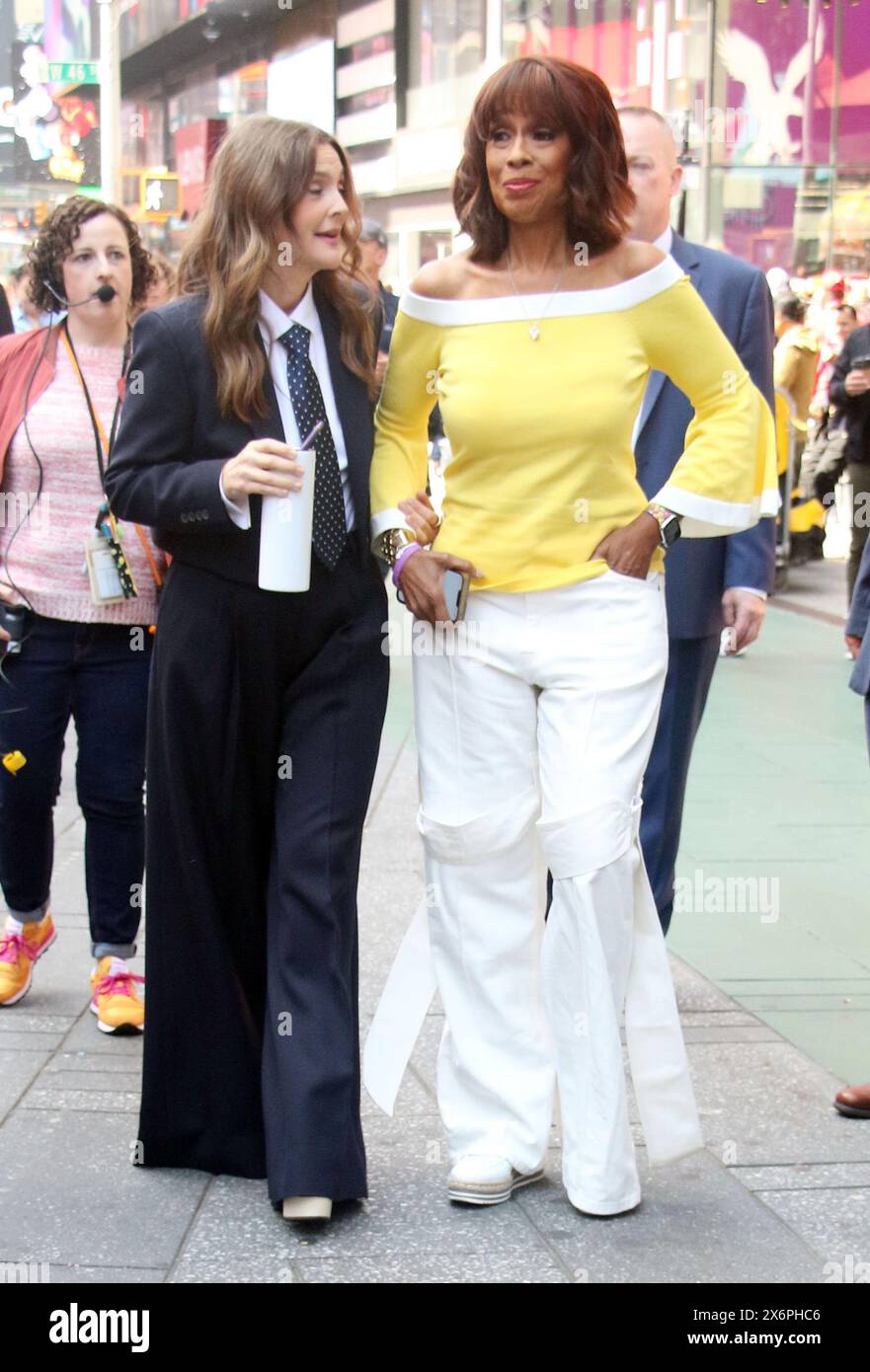 New York, NY, USA. 14th May, 2024. Gayle King and Drew Barrymore on the ...