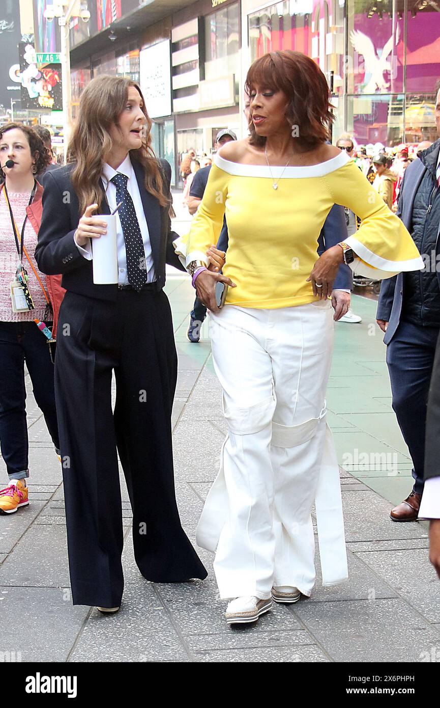 New York, NY, USA. 14th May, 2024. Gayle King and Drew Barrymore on the ...