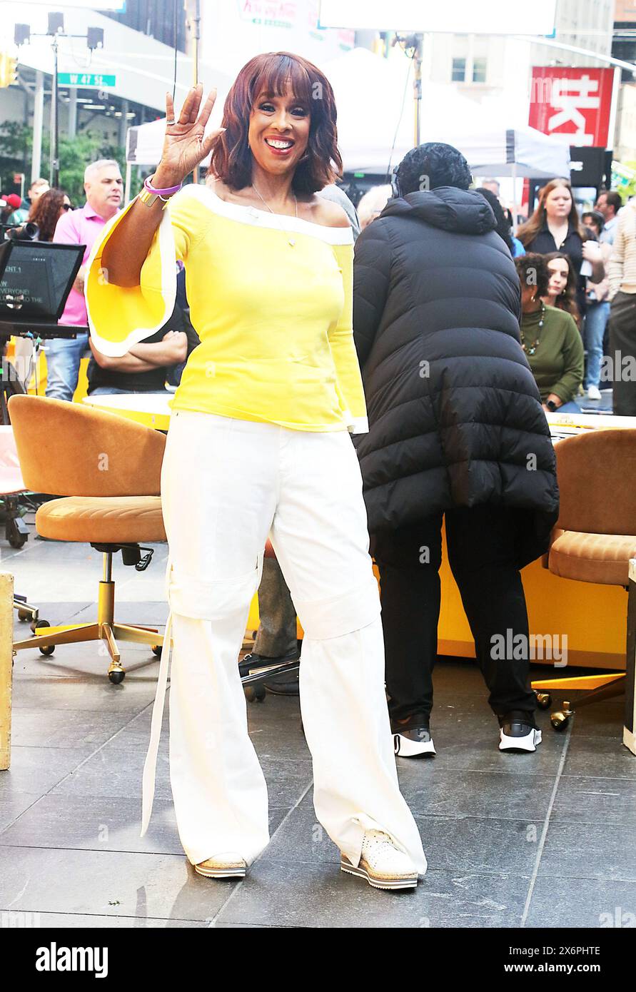 New York, NY, USA. 14th May, 2024. Gayle King on the set of CBS ...