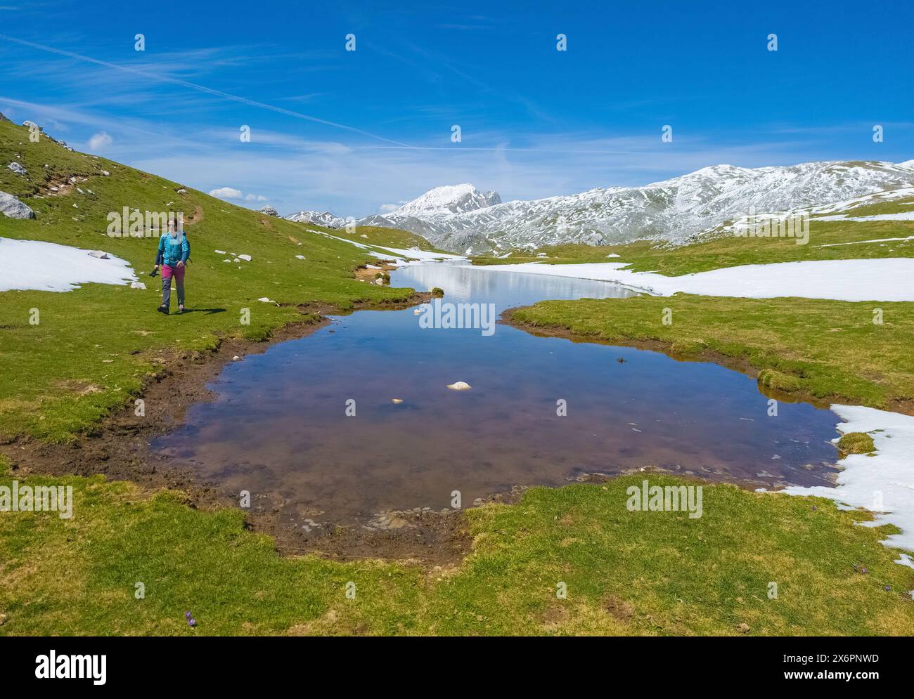 Monte La Meta (Italy) - In the Monti della Meta Mainarde mountain range ...