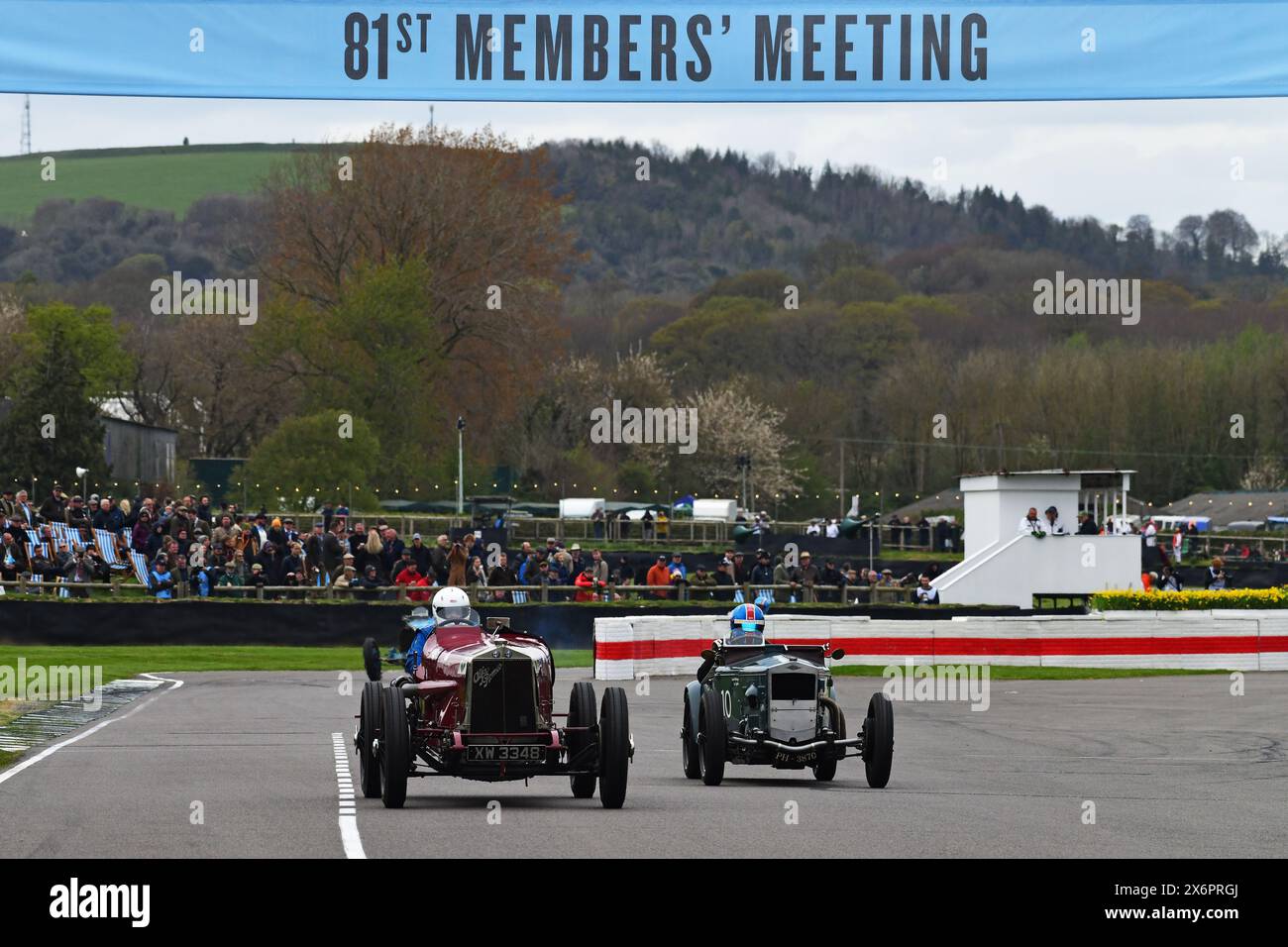 Christopher Mann, Alfa Romeo RL TF, Tim Crighton, Frazer Nash Boulogne ...
