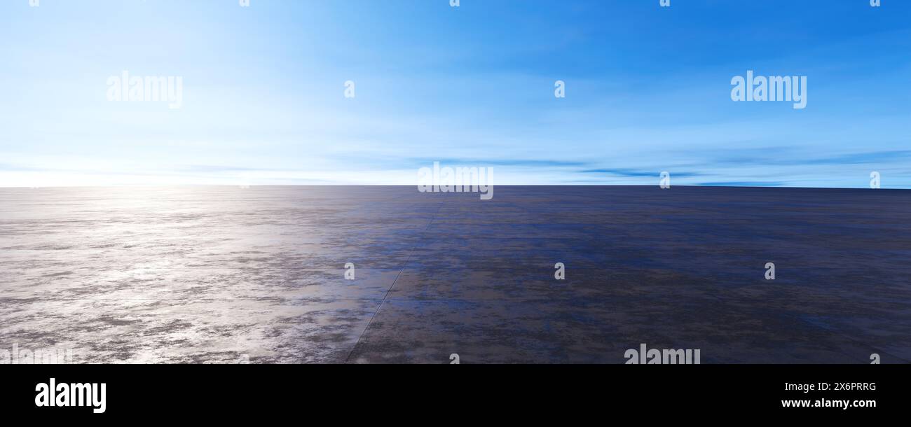 Empty wide space for mockup. Abstract minimal architecture background ...