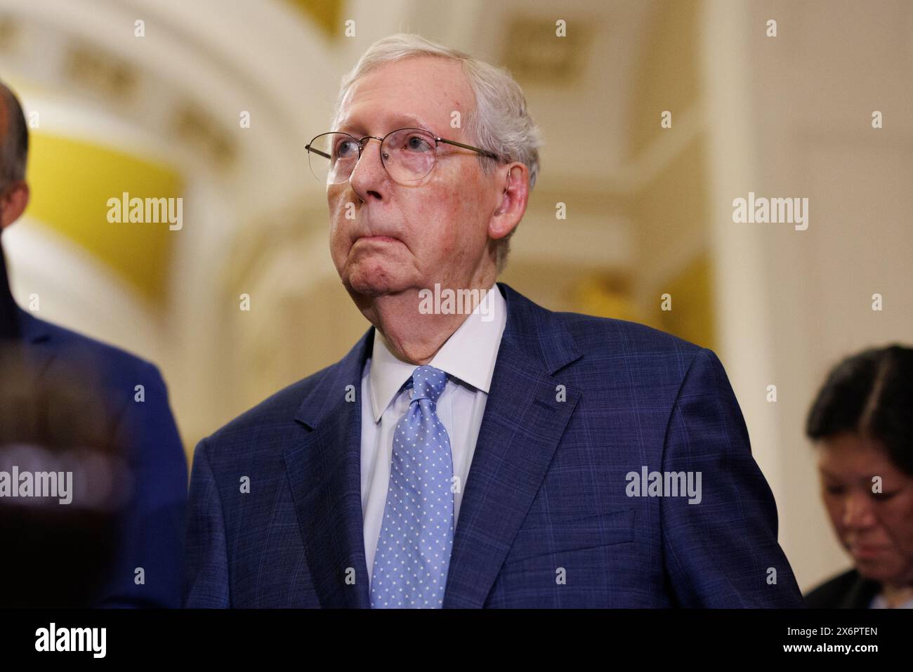 United States Senate Minority Leader Mitch McConnell (Republican of ...