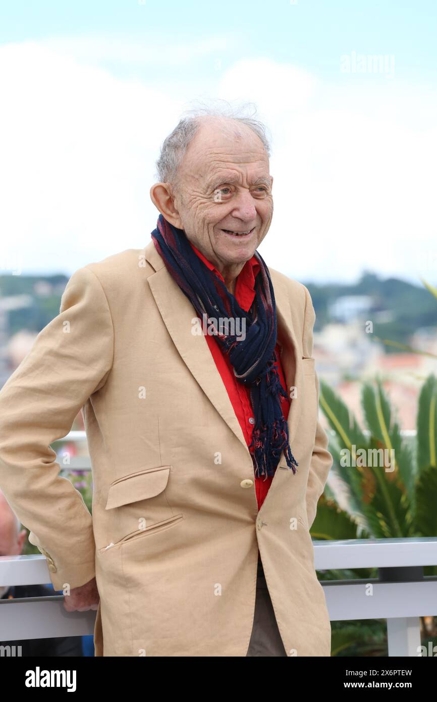 Cannes, France. 16th May, 2024. Director Frederick Wiseman at the Law ...