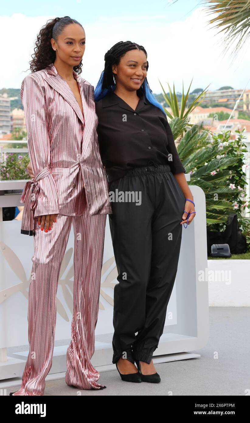Cannes, France. 16th May, 2024. Susan Chardy and Rungano Nyoni at the ...