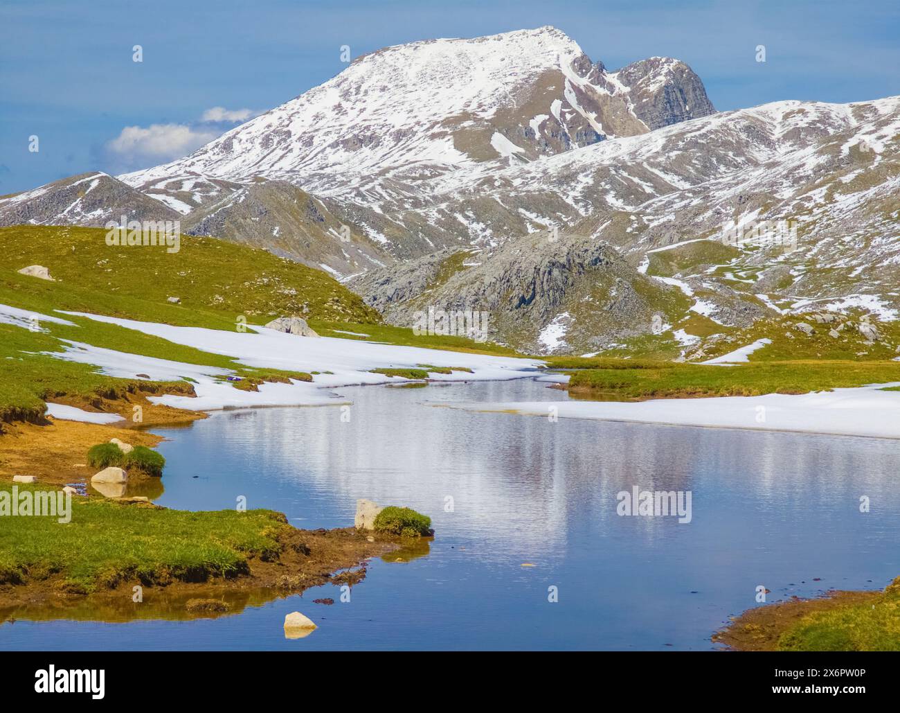 Monte La Meta (Italy) - In the Monti della Meta Mainarde mountain range ...