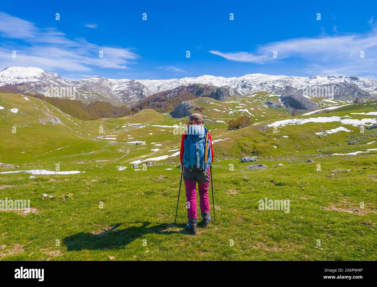 Monte La Meta (Italy) - In the Monti della Meta Mainarde mountain range ...