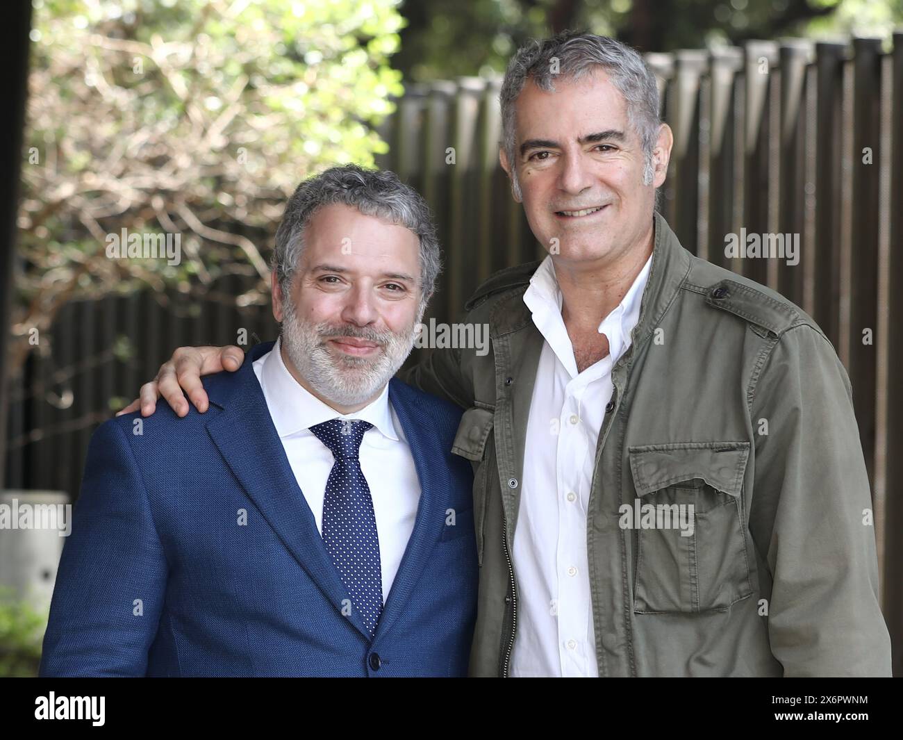 Rome, Italy. 16th May, 2024. Rome, Rai Mazzini headquarters, photocall ...