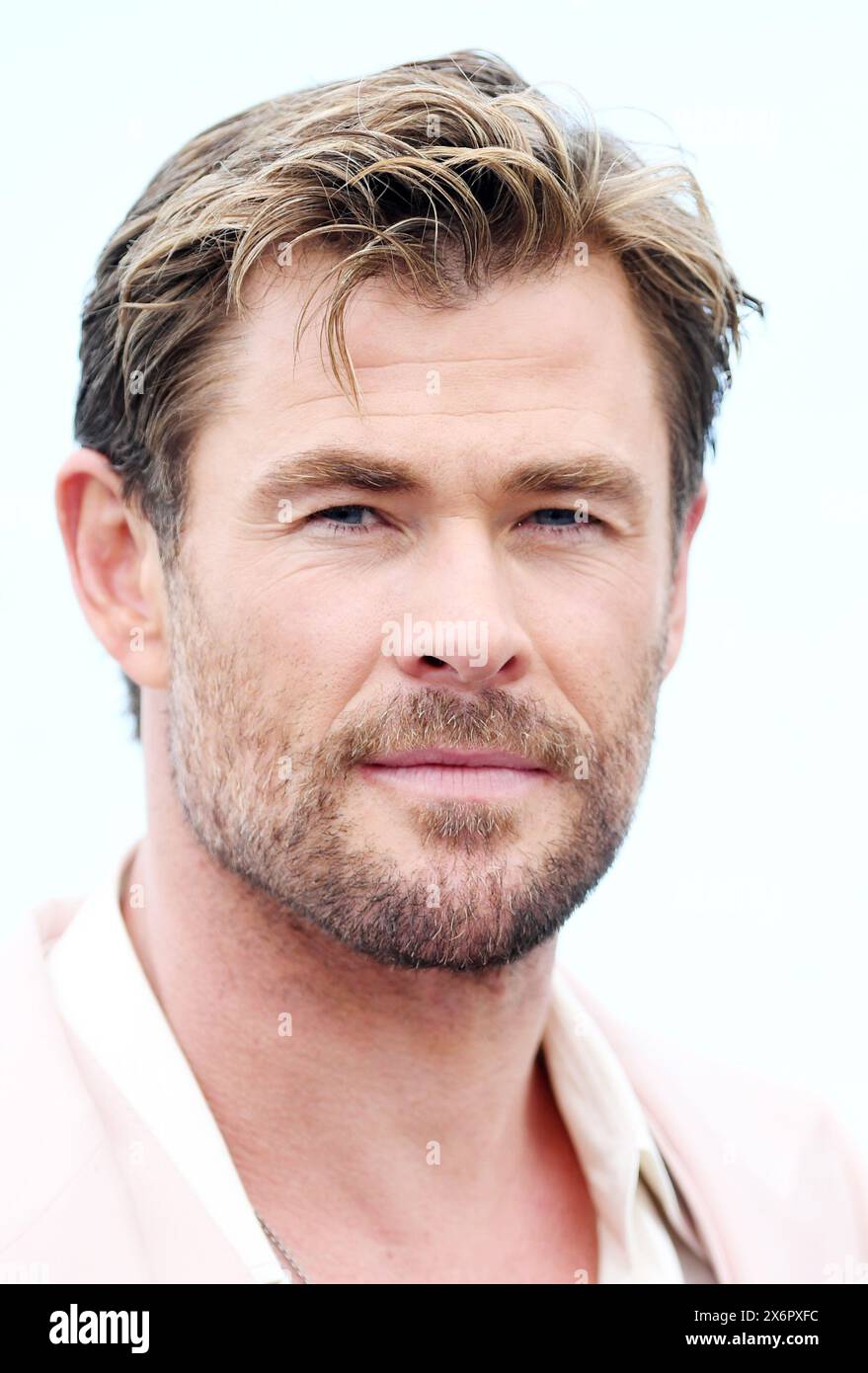 Actor chris hemsworth at cannes film festival 2024 hi-res stock photography and images - Alamy