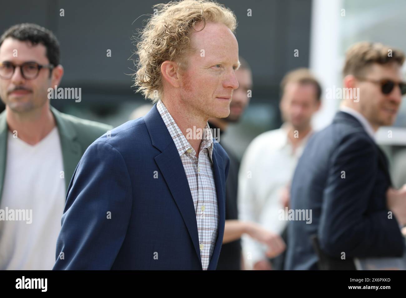 May 16, 2024, Cannes, Cote D'azur, France: Actor JEREMIAH KNUPP (center) attends 'Les DamnÃ©s ...