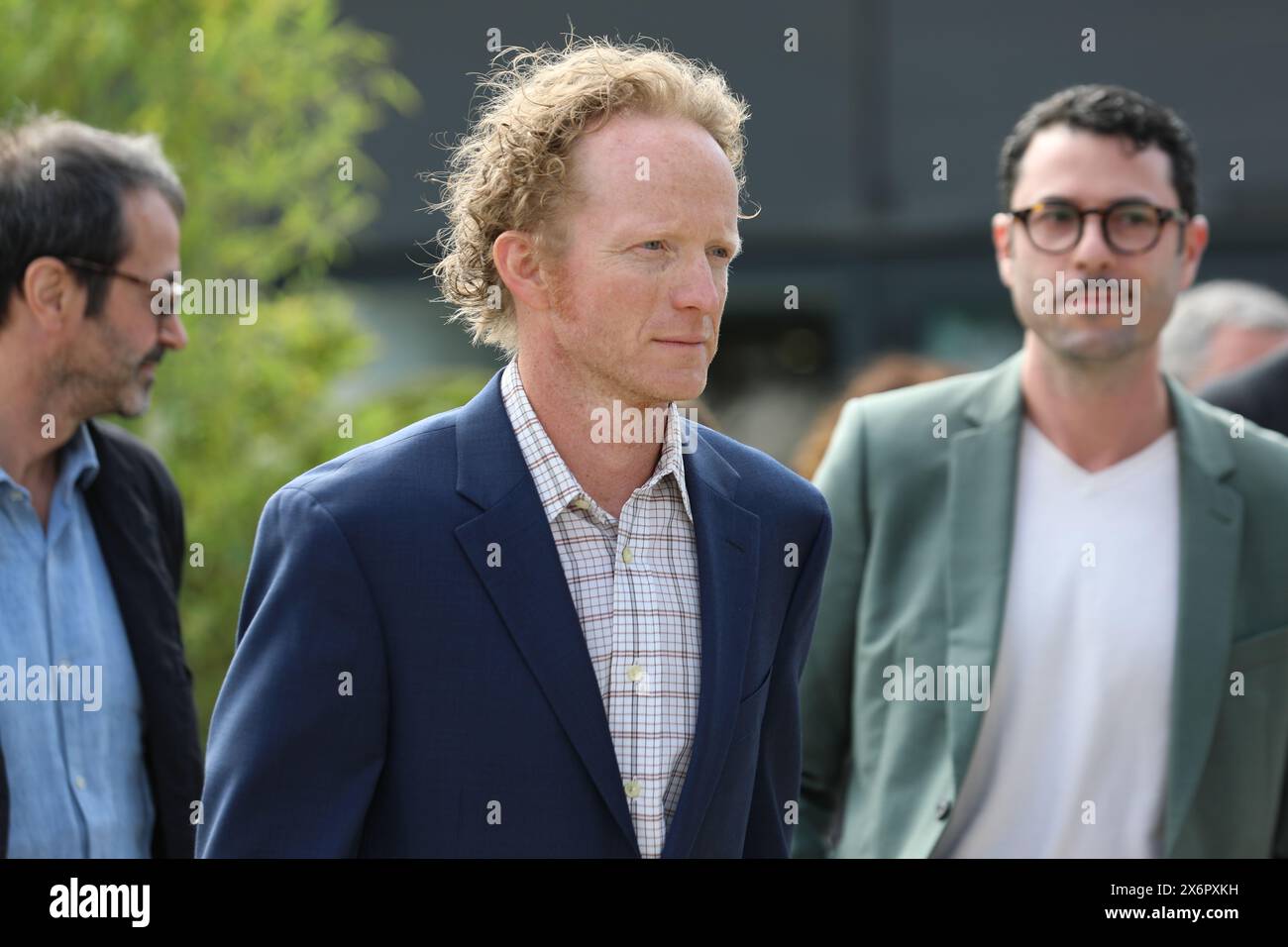 May 16, 2024, Cannes, Cote D'azur, France: Actor JEREMIAH KNUPP (center) attends 'Les DamnÃ©s ...