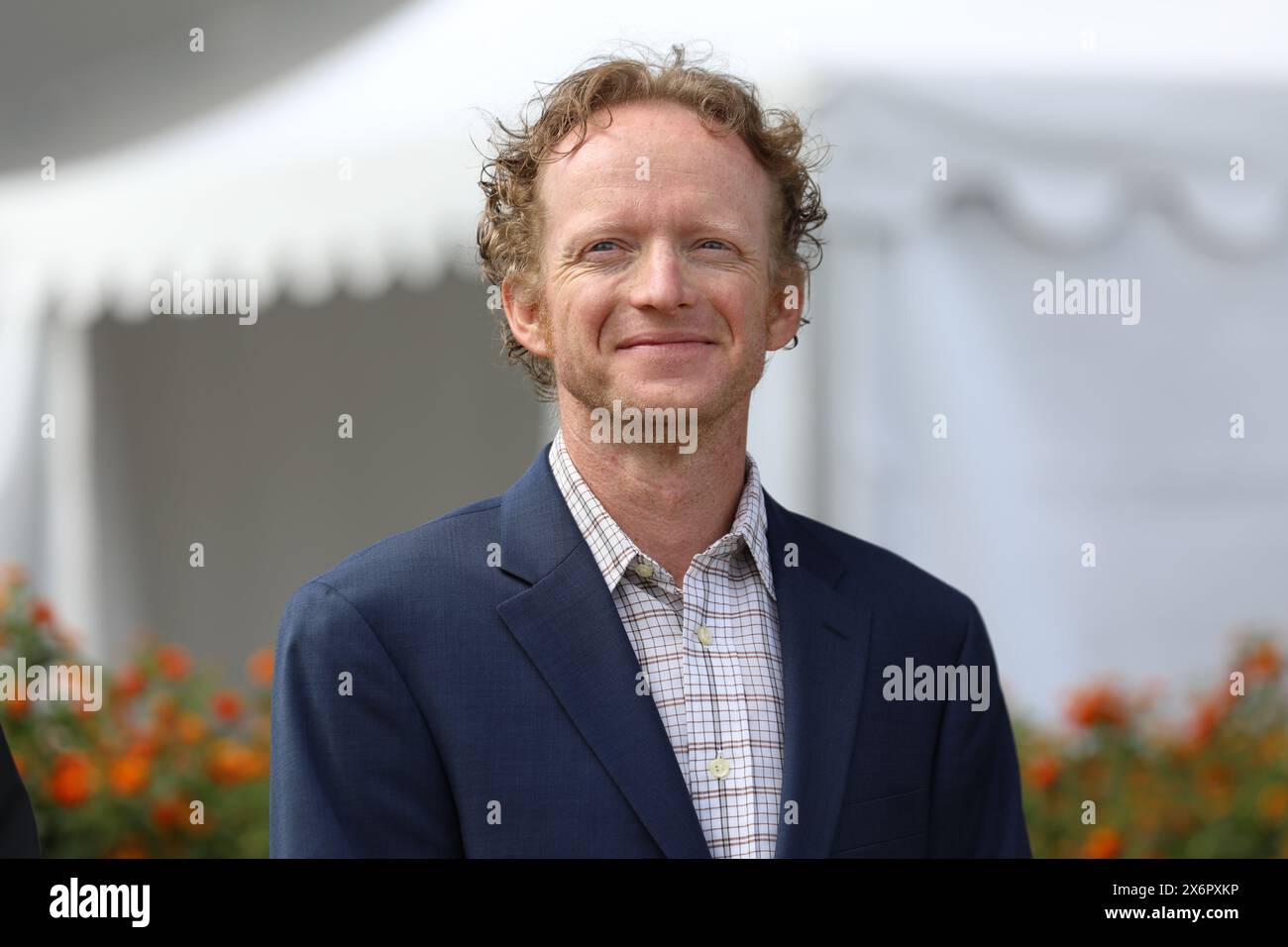 May 16, 2024, Cannes, Cote D'azur, France: JEREMIAH KNUPP smiles during 'Les DamnÃ©s' aka 'The ...