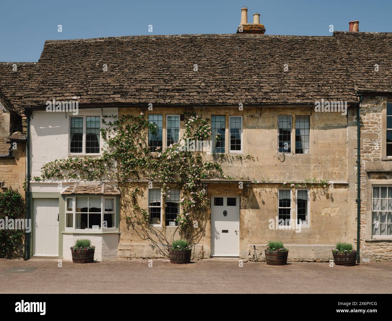 Lacock village in Wiltshire, England UK Stock Photo - Alamy