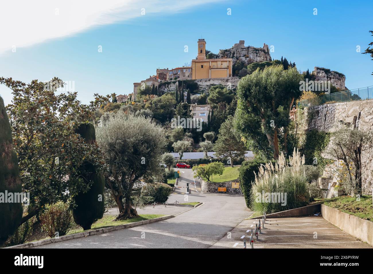 Eze village, built on the very top of a hill, the most beautiful ...