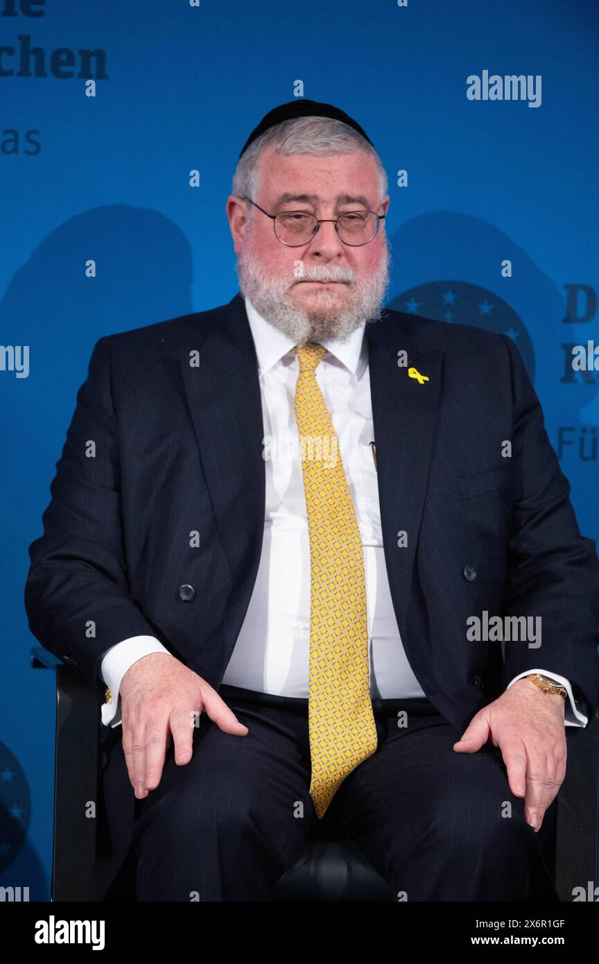 Oberrabbiner Pinchas GOLDSCHMIDT, Praesident der Konferenz der ...