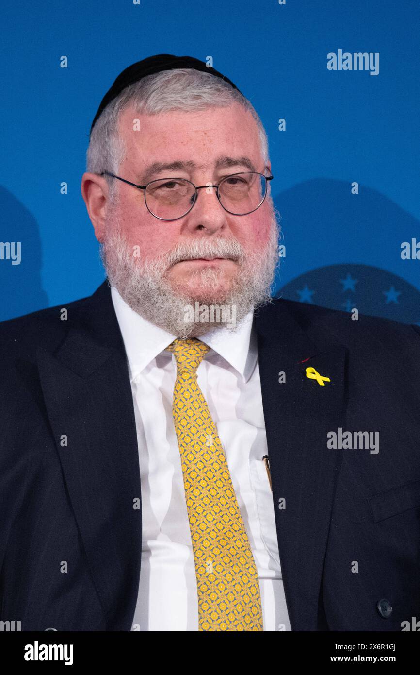 Oberrabbiner Pinchas GOLDSCHMIDT, Praesident der Konferenz der ...