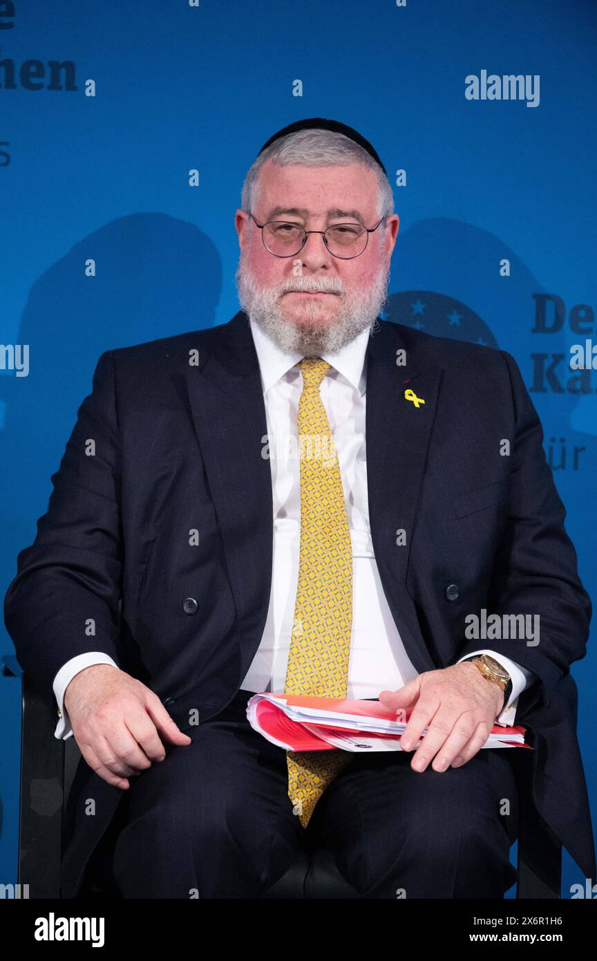 Oberrabbiner Pinchas GOLDSCHMIDT, Praesident der Konferenz der ...