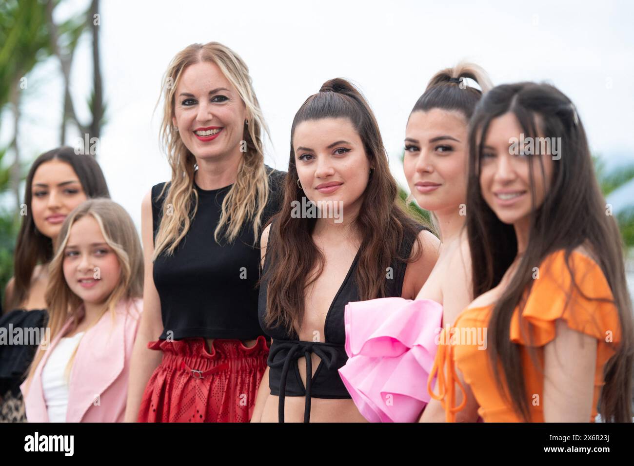Cannes, France. 16th May, 2024. Lea Gorla, Ashley Romano, Agathe ...