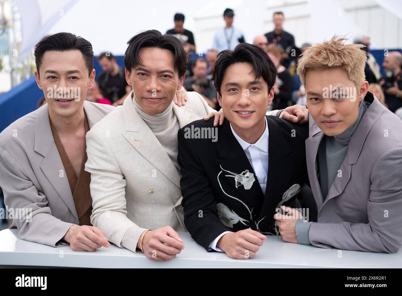 Cannes, France. 16th May, 2024. Raymond Lam, German Cheung, Terrance ...