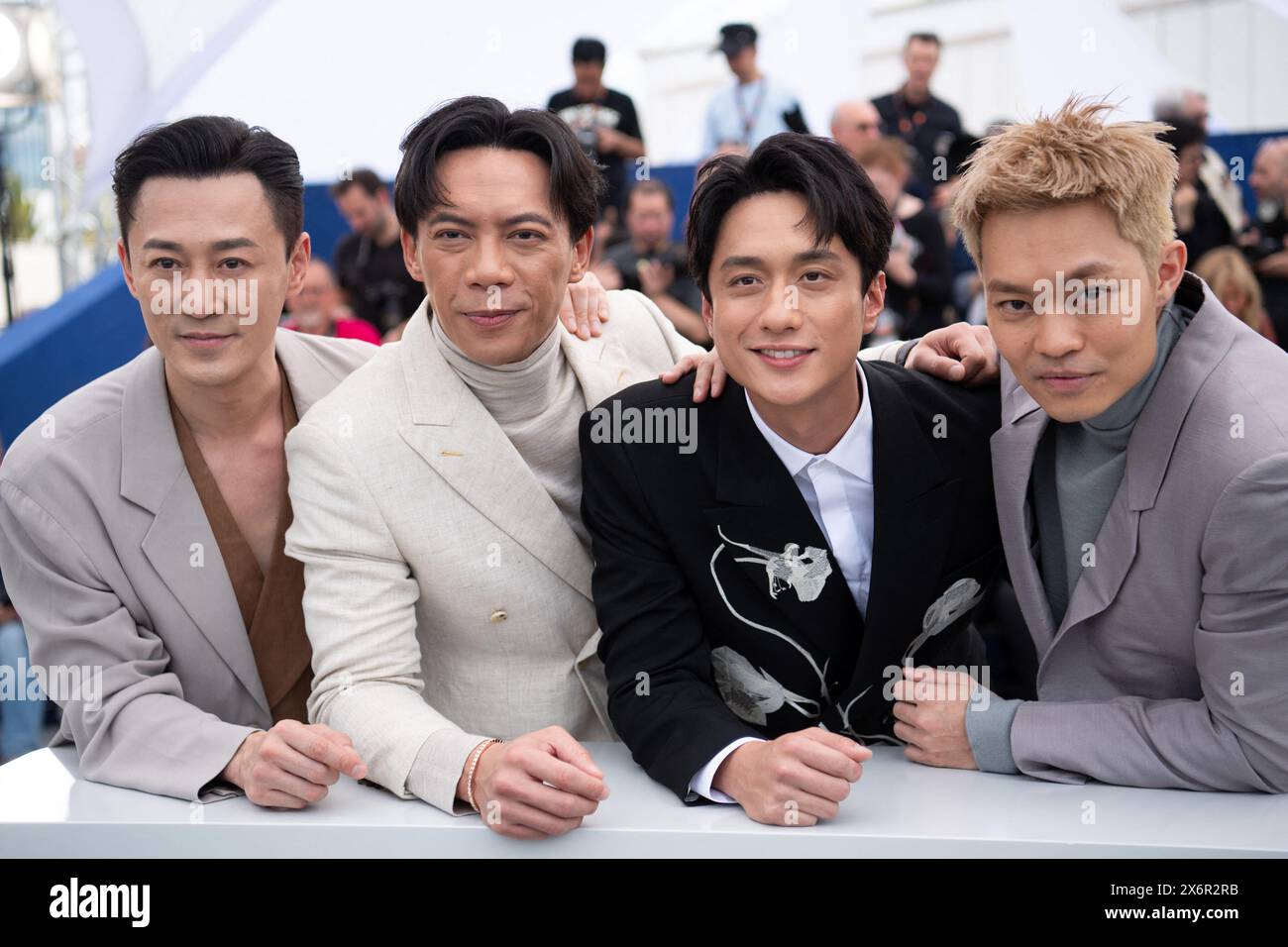 Cannes, France. 16th May, 2024. Raymond Lam, German Cheung, Terrance ...