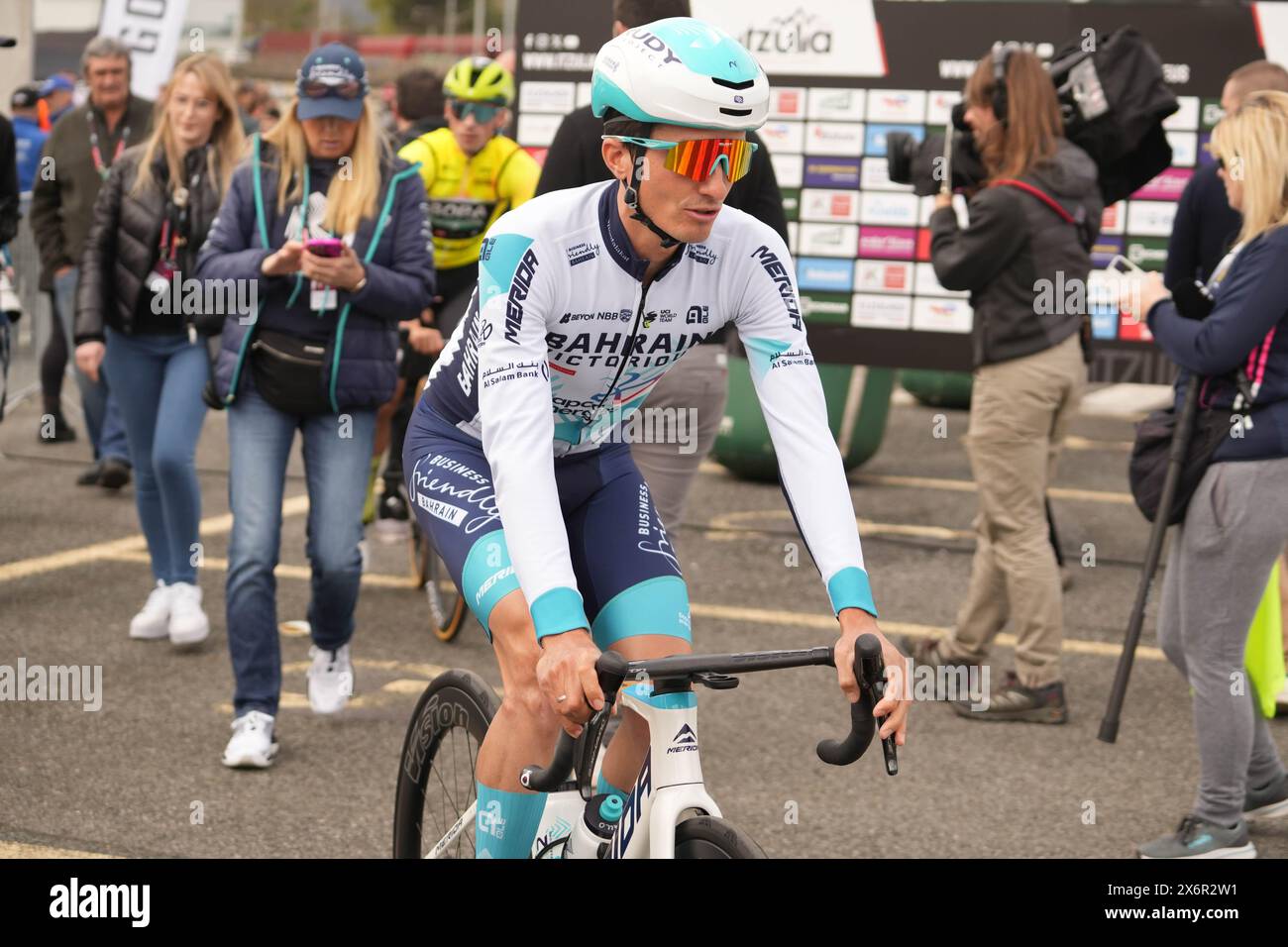 BILBAO Pello of Bahrain - Victorious during the Itzulia Basque Country 2024, cycling event ...