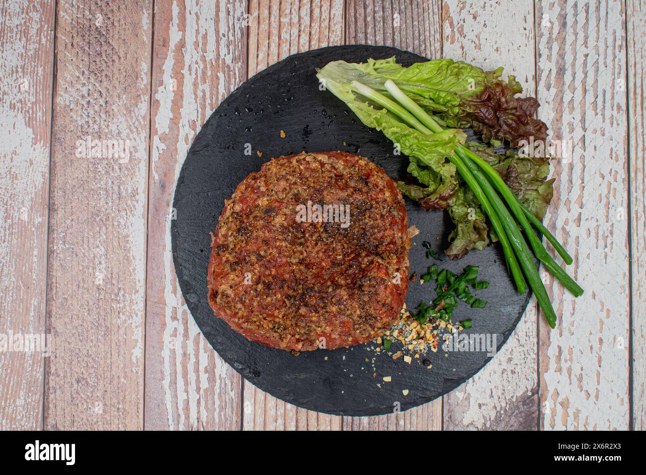 Vegan mock meat, made of wheat gluten, plant based. Steamed, roasted ...