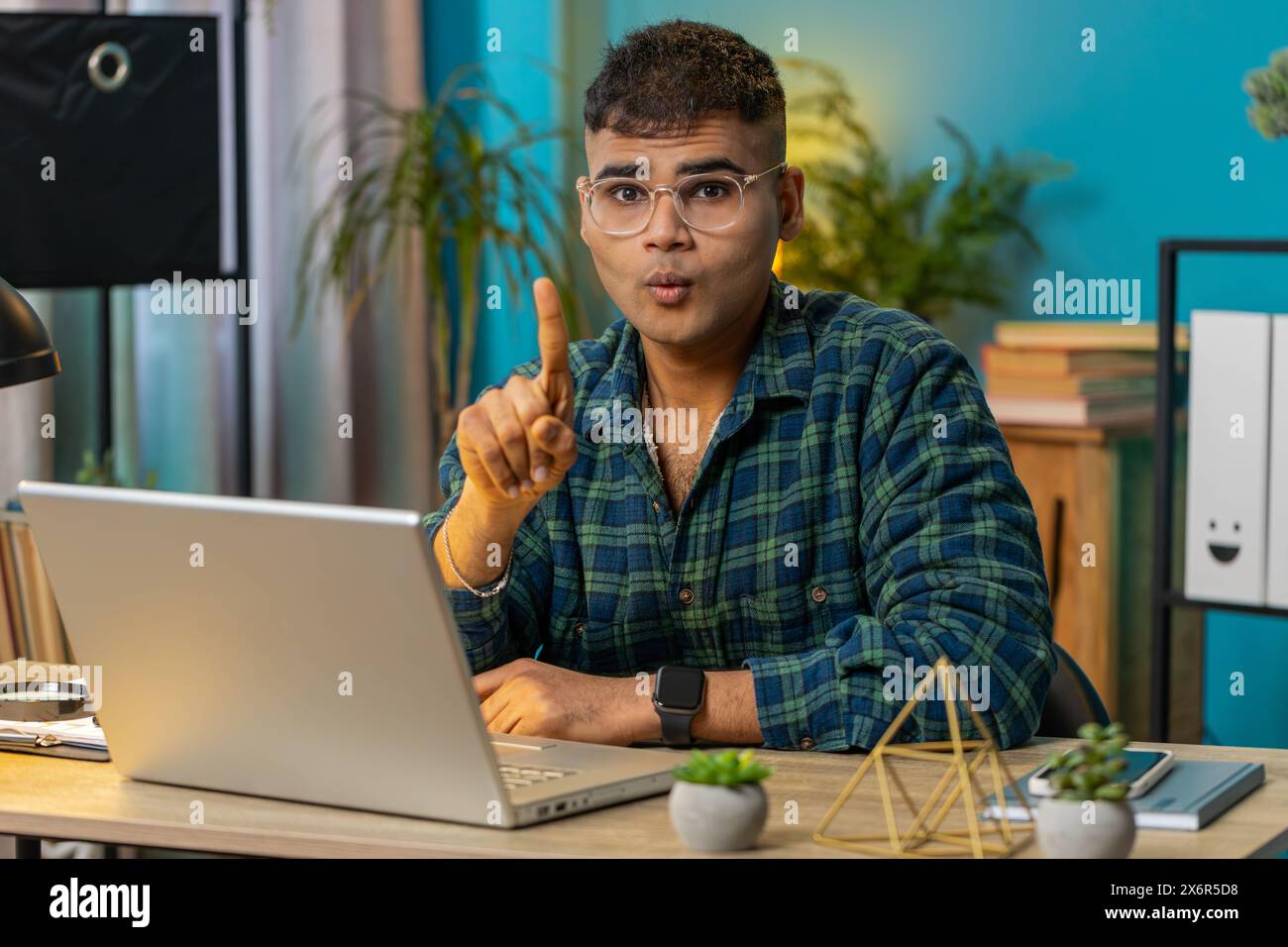 Displeased upset Indian man reacting to unpleasant awful idea ...