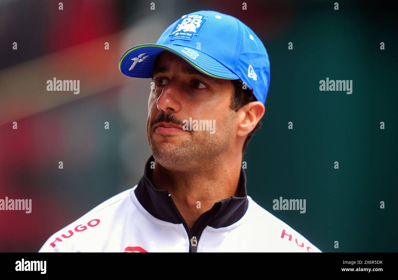 RB's Daniel Ricciardo at the Autodromo Internazionale Enzo e Dino ...