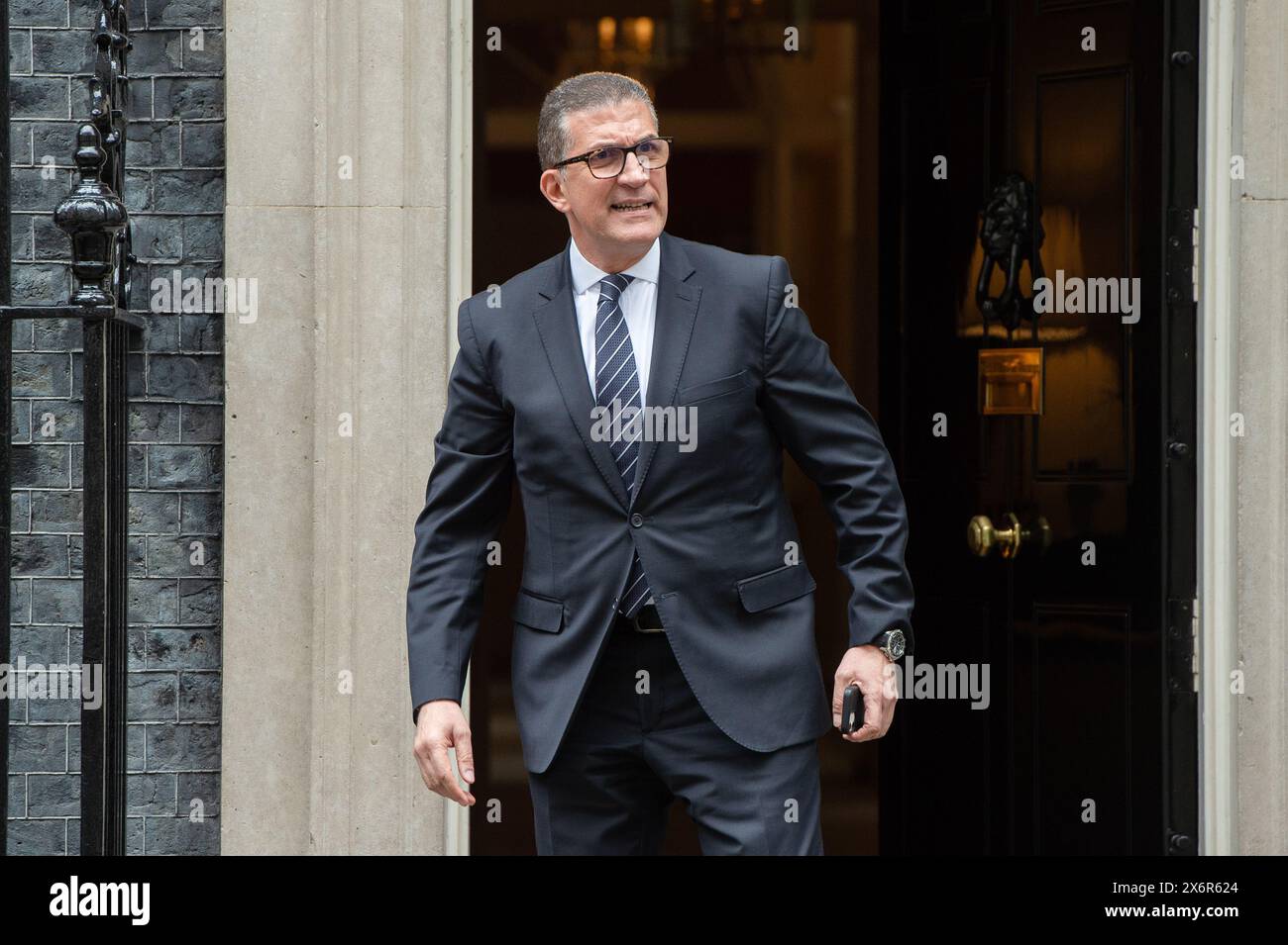 London, England, UK. 16th May, 2024. Egyptian Ambassador to the United ...