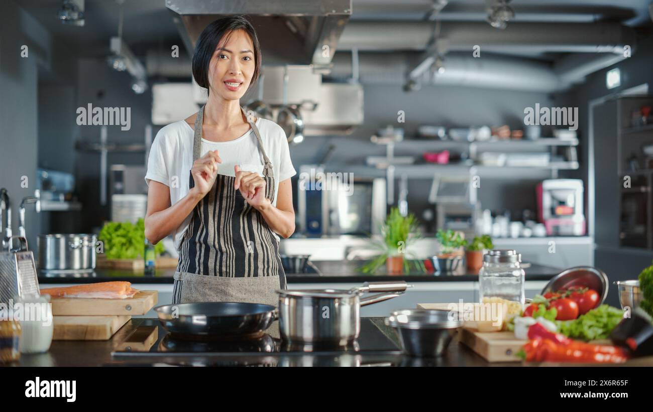 Asian tv presenter hi-res stock photography and images - Alamy