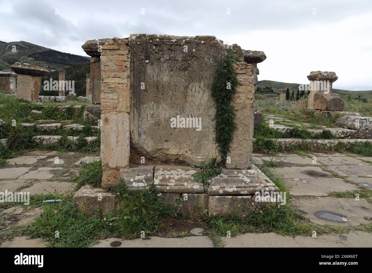 Latin inscription on roman stone hi-res stock photography and images ...
