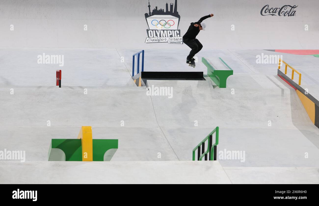 Shanghai. 16th May, 2024. Richard Tury of Slovakia competes during the ...