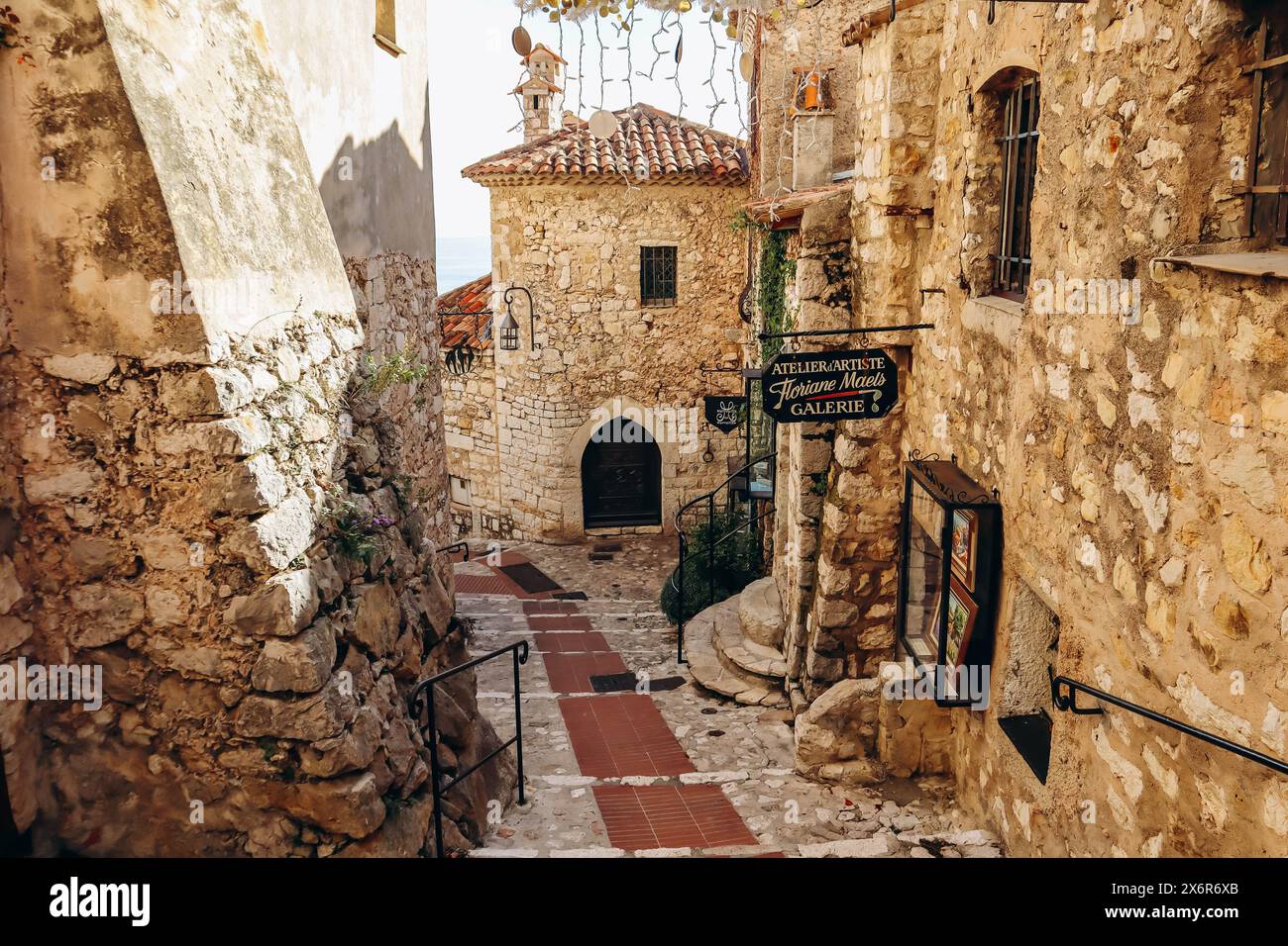 Eze village, built on the very top of a hill, the most beautiful ...