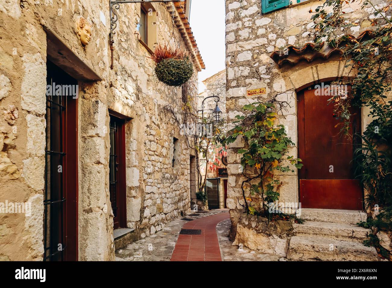 Eze village, built on the very top of a hill, the most beautiful ...