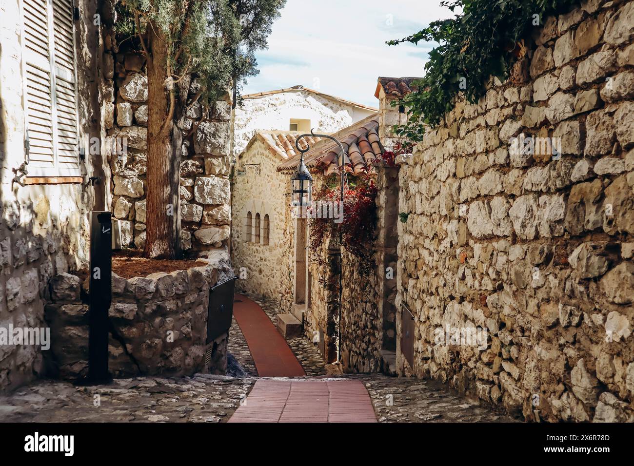 Eze village, built on the very top of a hill, the most beautiful ...