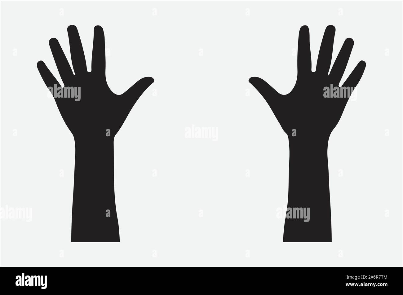Hands in action Stock Vector Images - Alamy