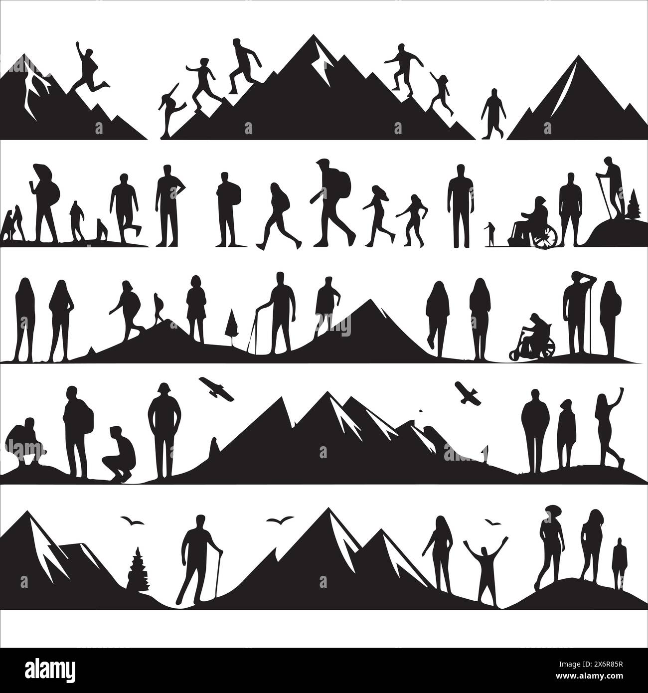 Inspiring inspirational rugged Stock Vector Images - Alamy