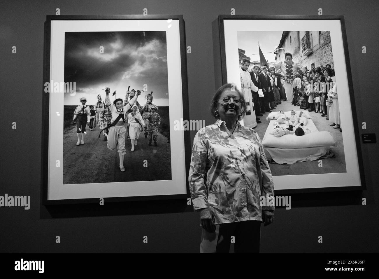 Photographer Cristina Garcia Rodero poses at the opening of her ...