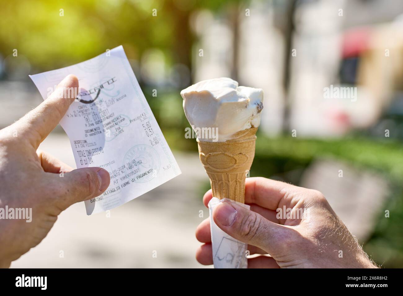 Ice cream inflation hi-res stock photography and images - Alamy