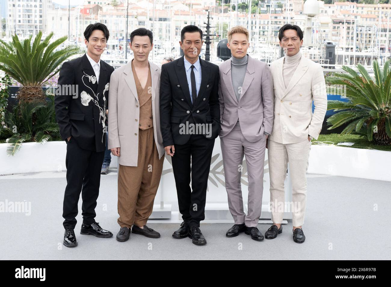 Cannes, France. 16th May, 2024. Terrance Lau, Raymond Lam, Louis Koo ...