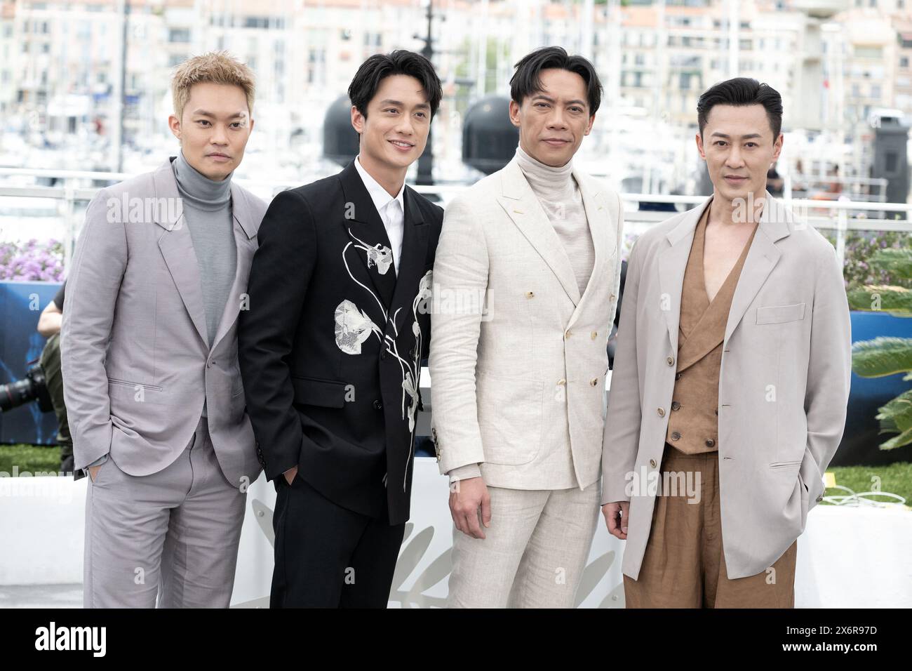 Cannes, France. 16th May, 2024. Tony Wu, Terrance Lau, German Cheung ...