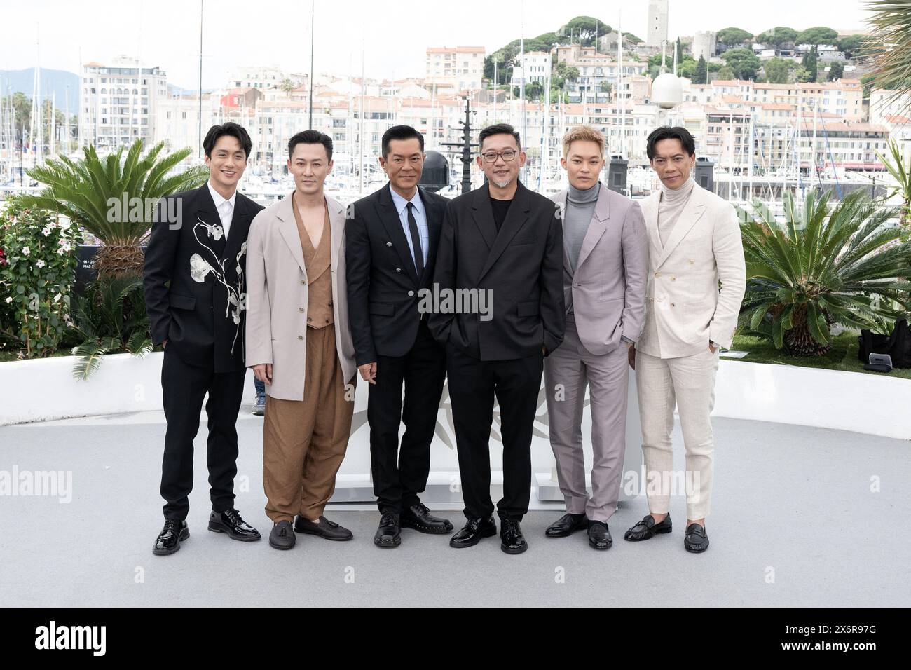 Cannes, France. 16th May, 2024. Terrance Lau, Raymond Lam, Louis Koo ...