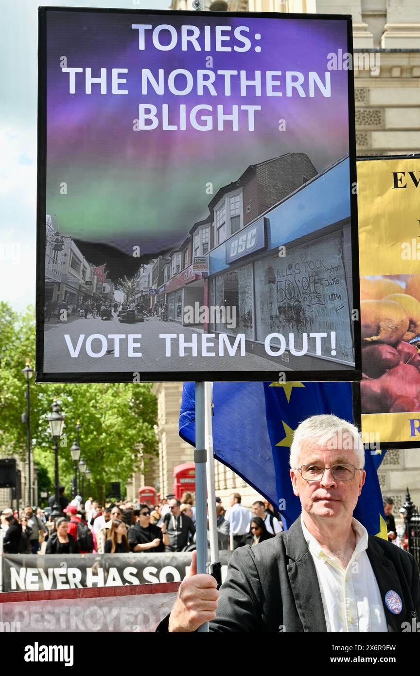Anti Tory Government Protest, Parliament Square, London, UK Stock Photo ...